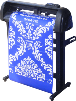 Saga Contour Vinyl Cutter 720ii, 24" with servo motor - SEPS Graphics ...