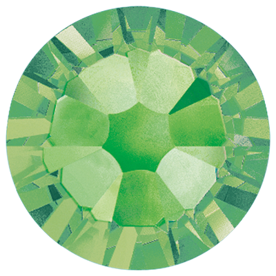 Premium Hot Fix Rhinestones-6SS,Peridot, 50 gross, 7200 stones 12 facet ...